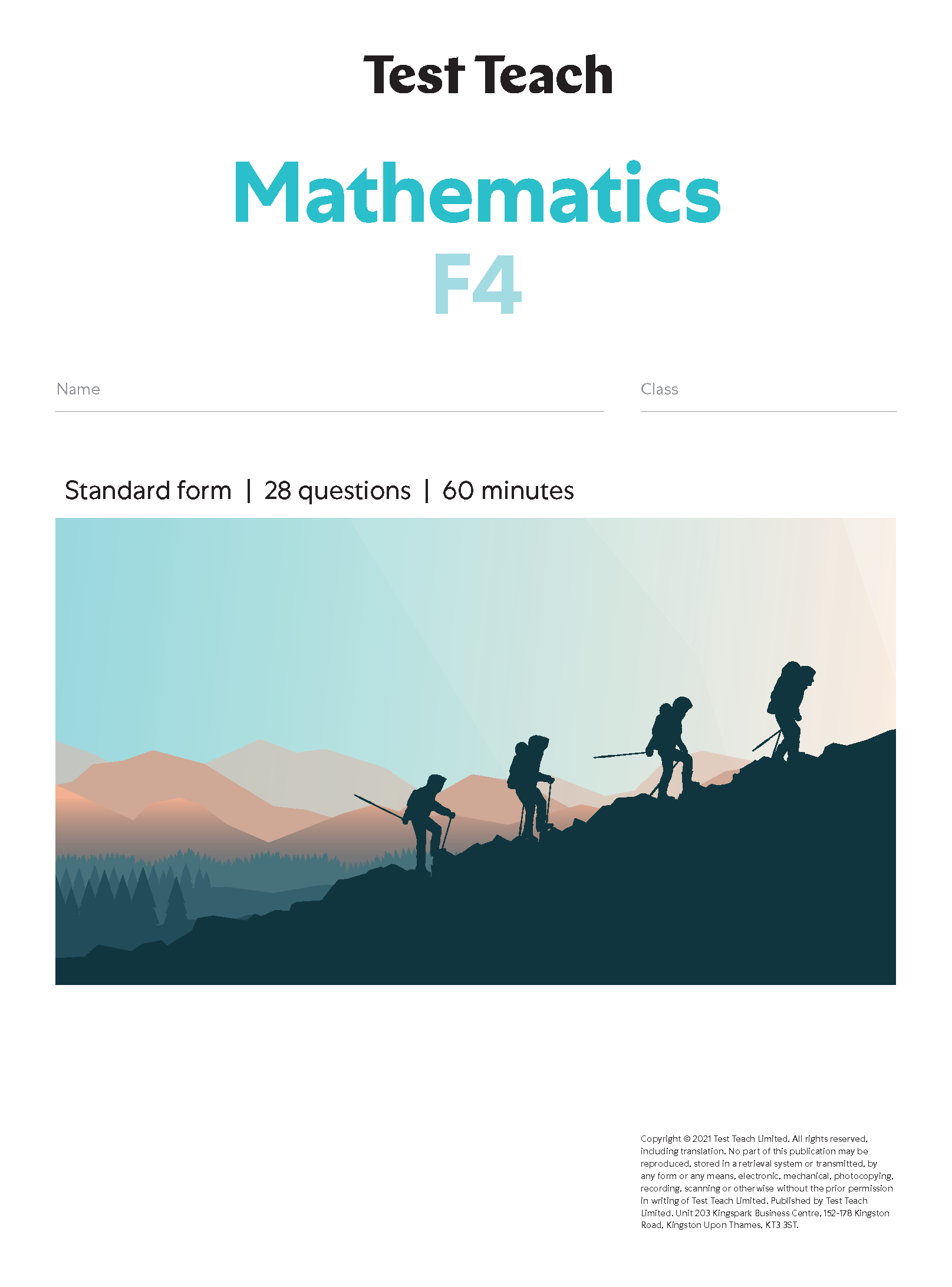 Mathematics | F4 - Test Teach