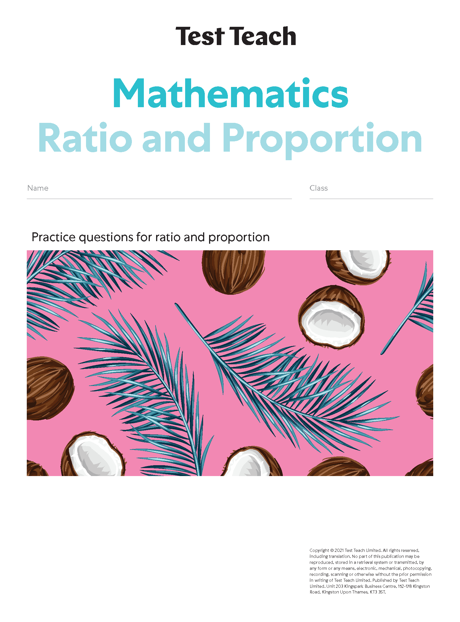 Mathematics | Ratio and Proportion | Practice - Test Teach