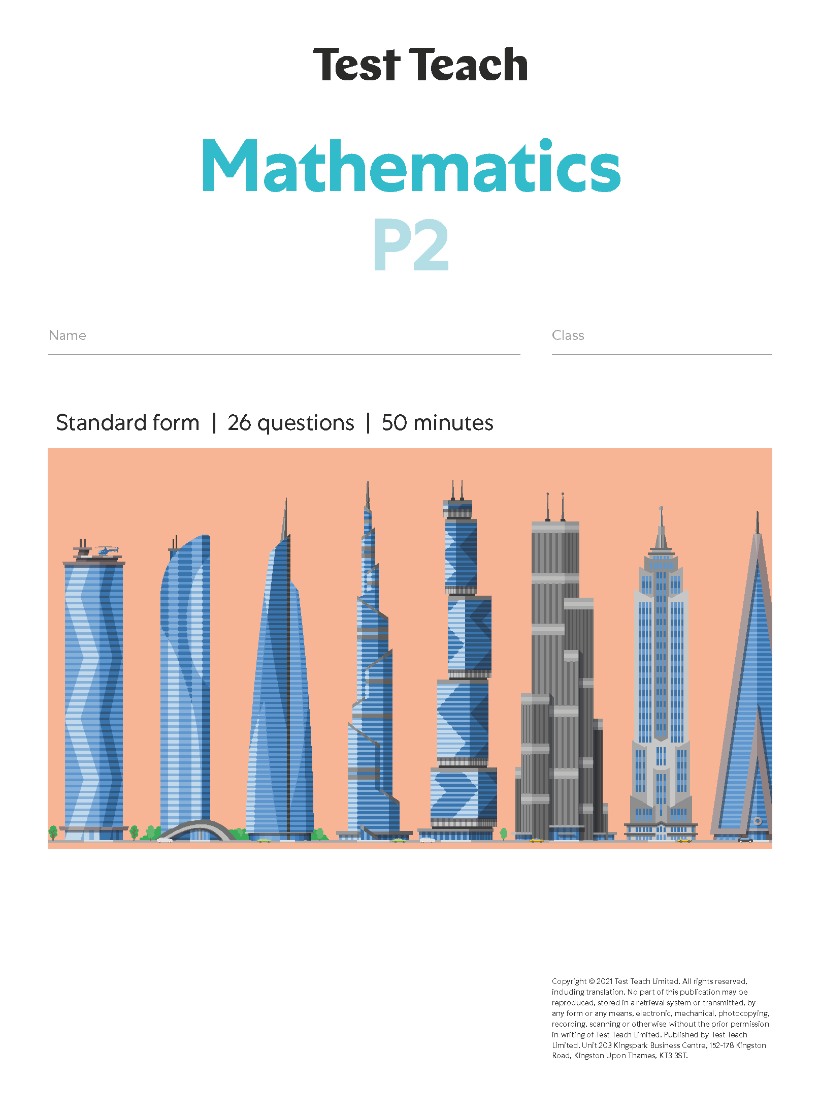 Mathematics | P2 - Test Teach