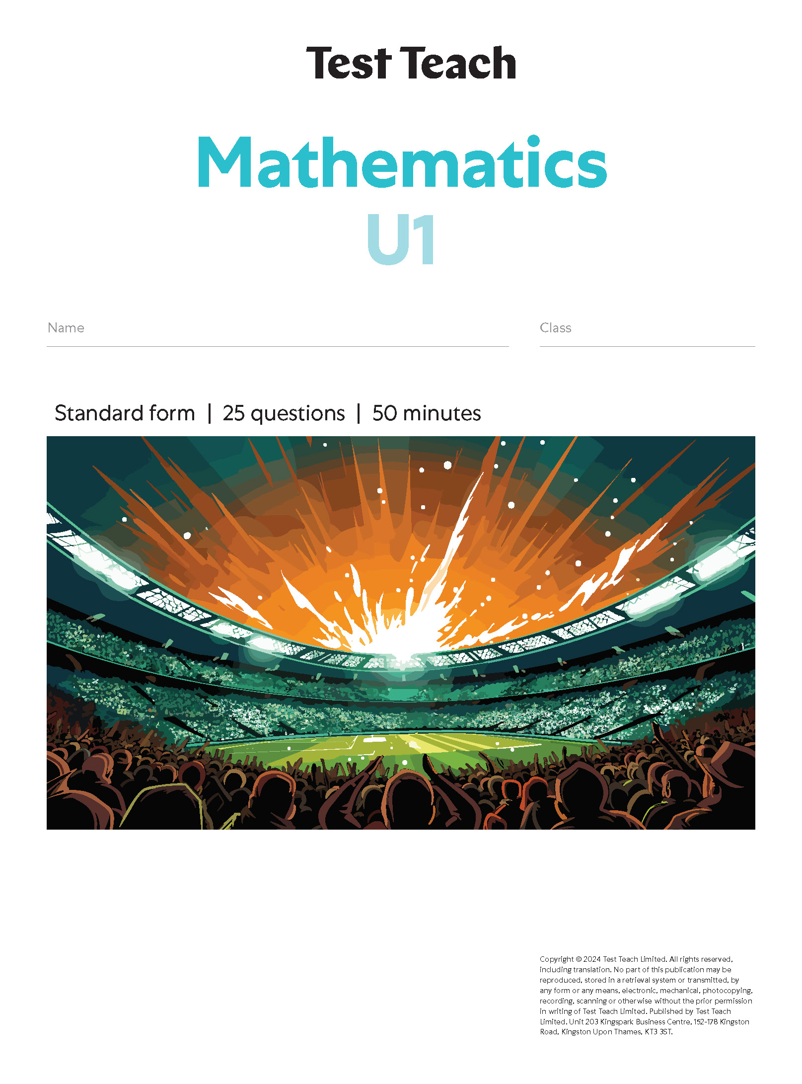 Mathematics | U1 - Test Teach