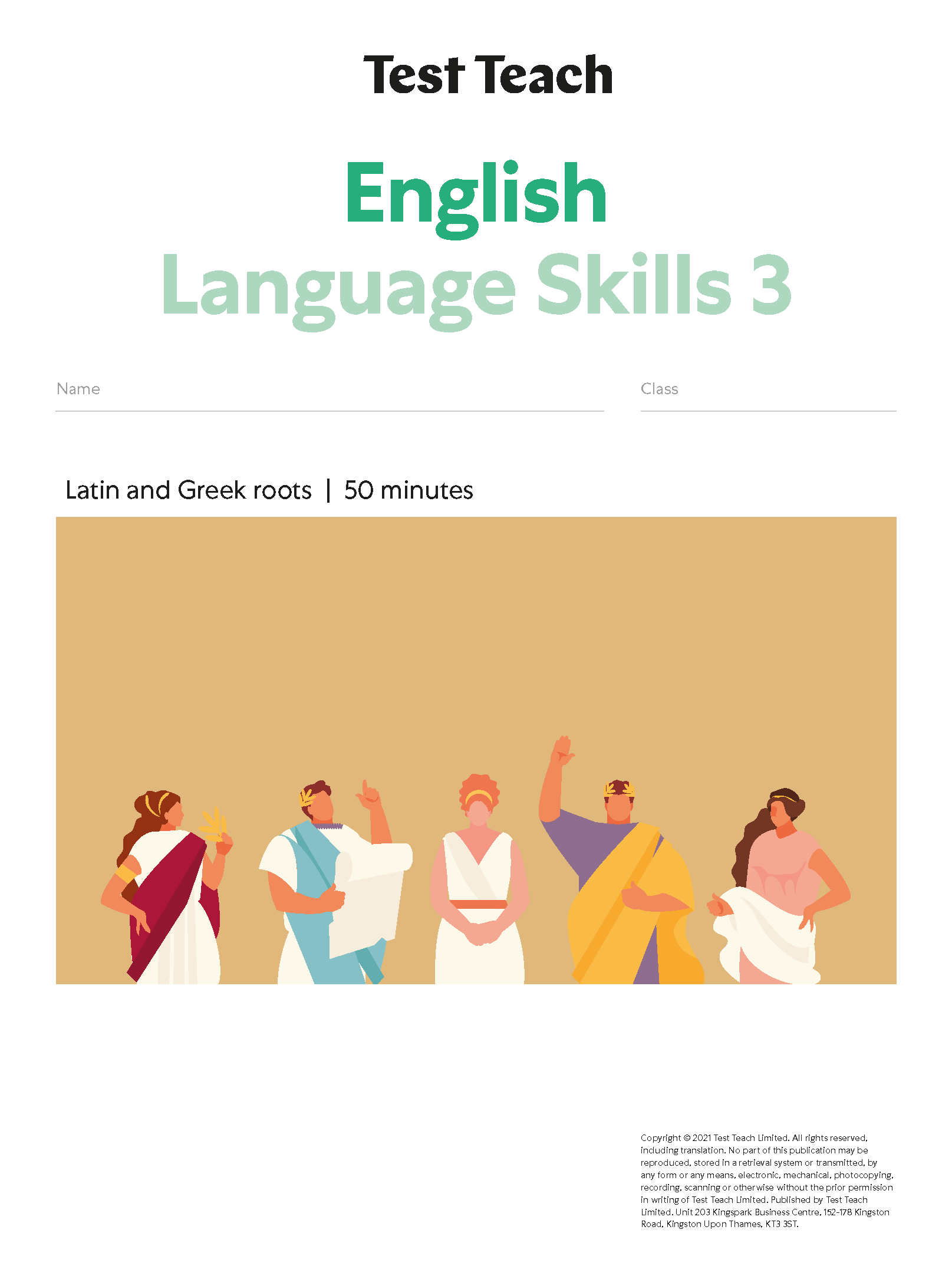 English | Language Skills 3 - Test Teach