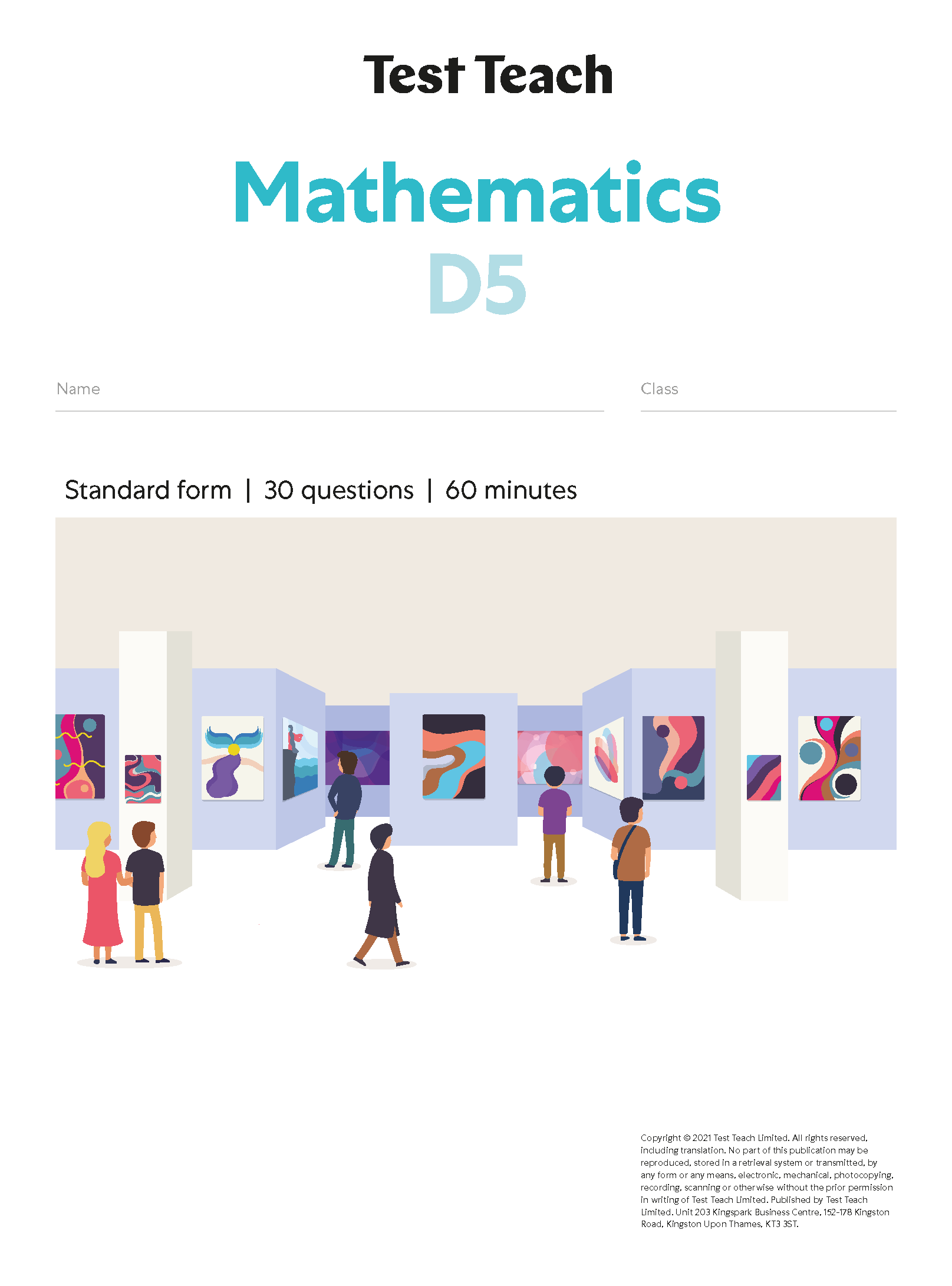 Mathematics | D5 - Test Teach