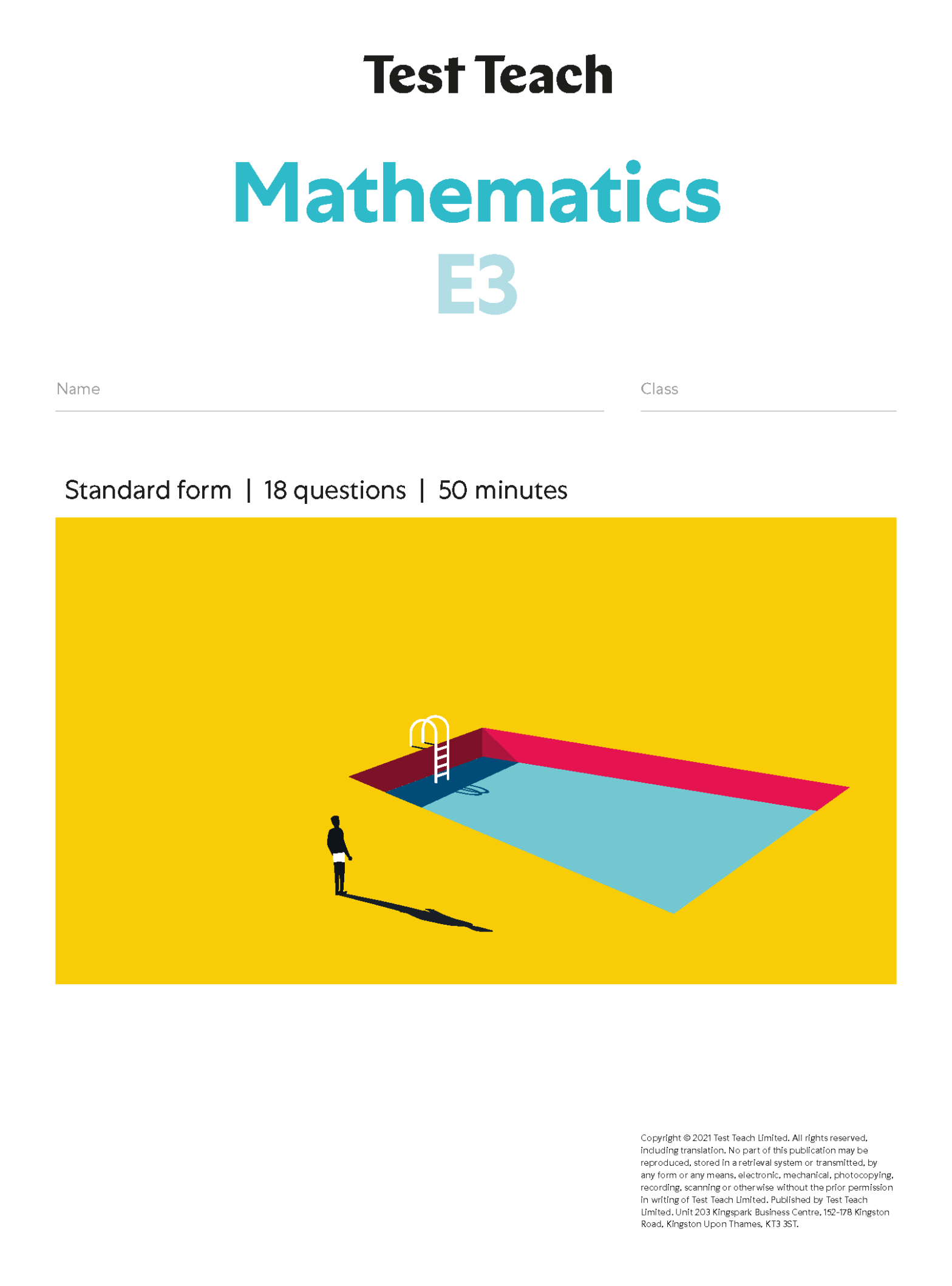 Mathematics | E3 - Test Teach