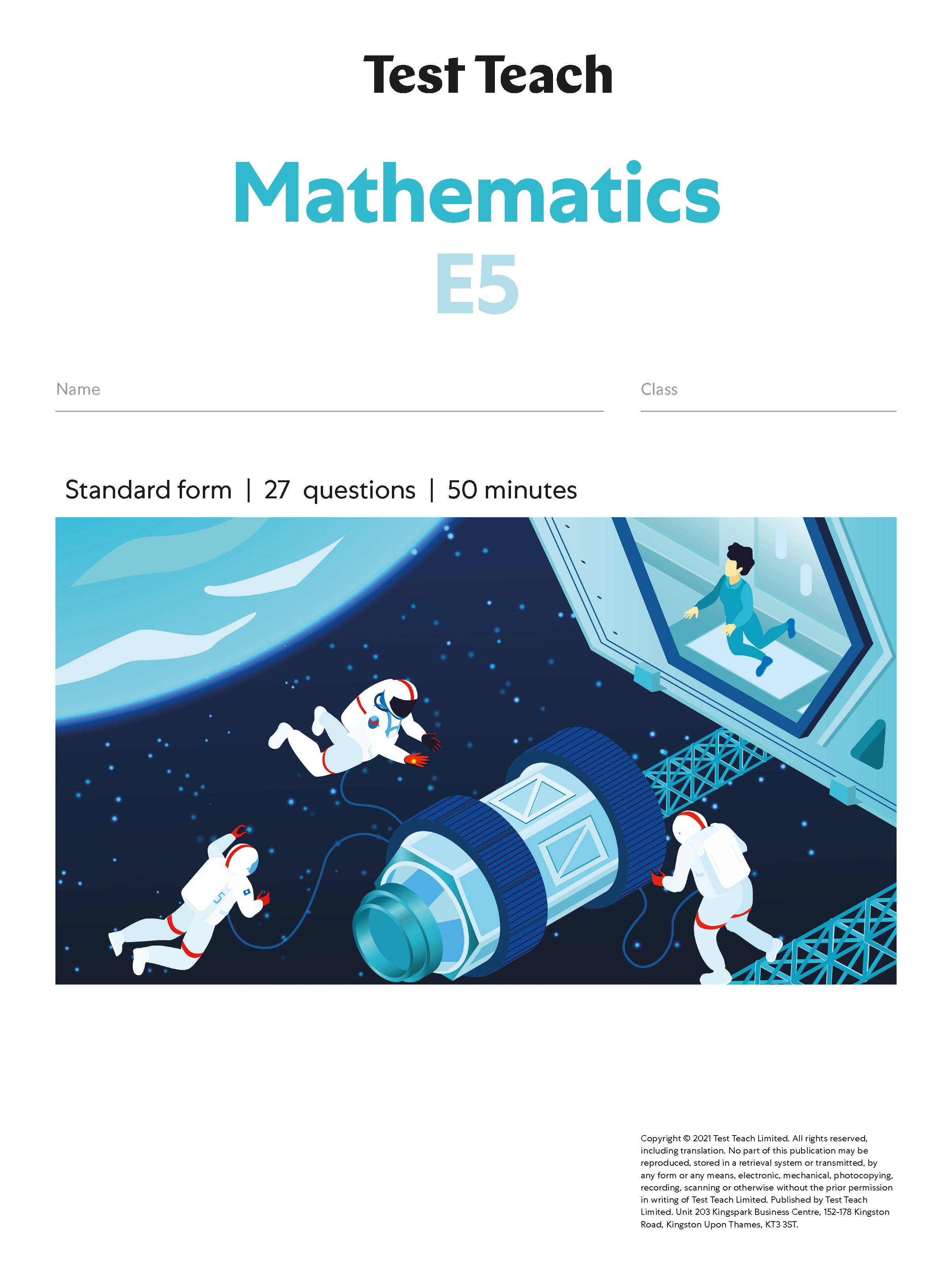 Mathematics | E5 - Test Teach