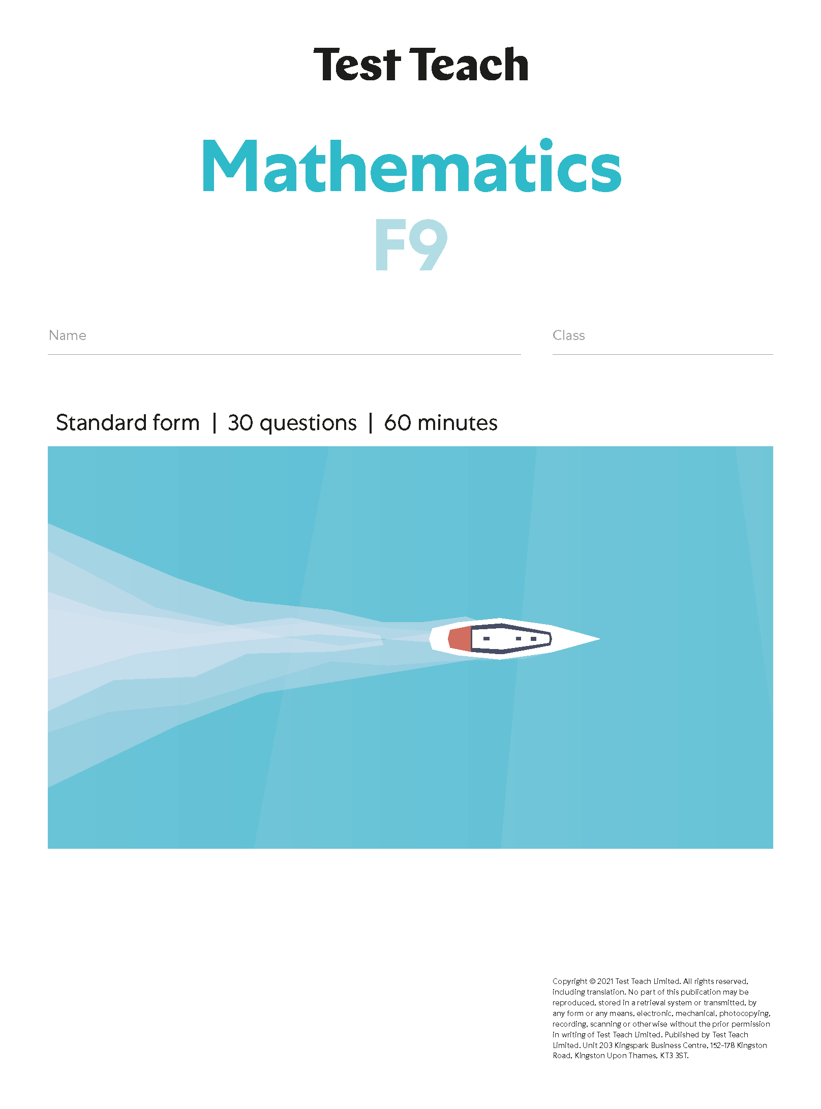 Mathematics | F9 - Test Teach