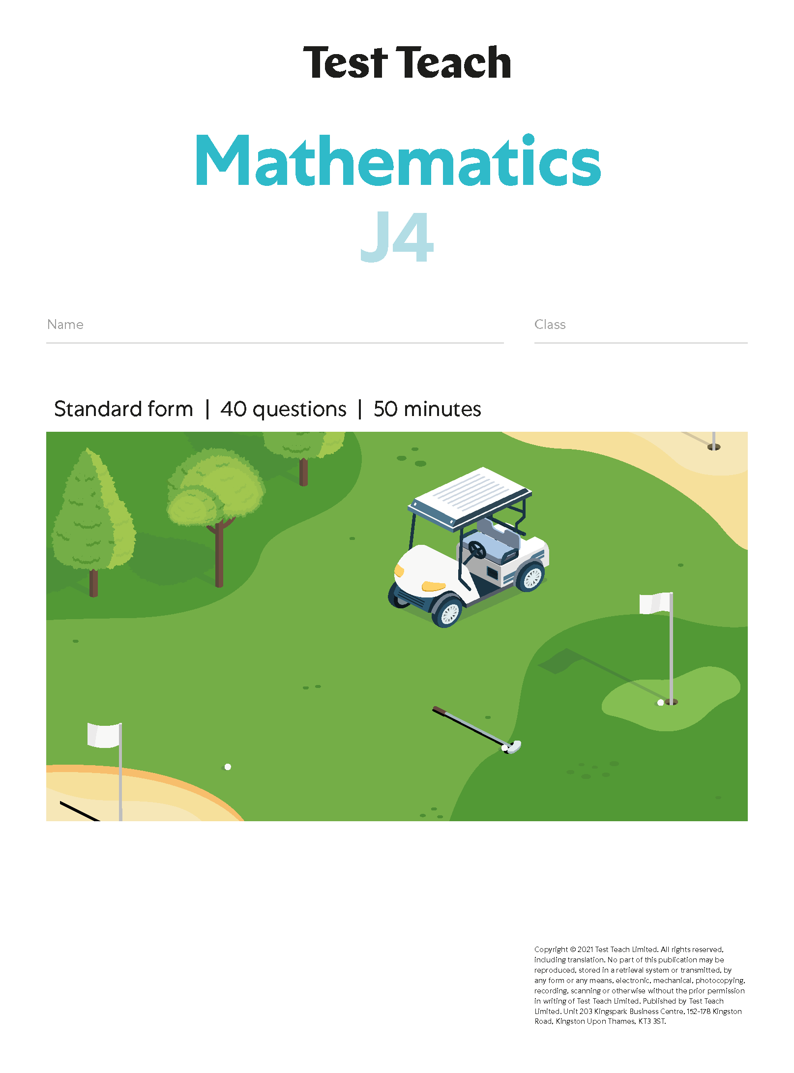 Mathematics | J4 - Test Teach