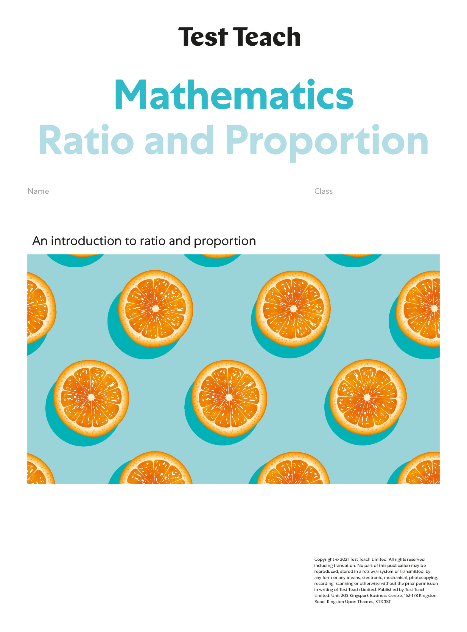Mathematics | Ratio and Proportion | Introduction - Test Teach