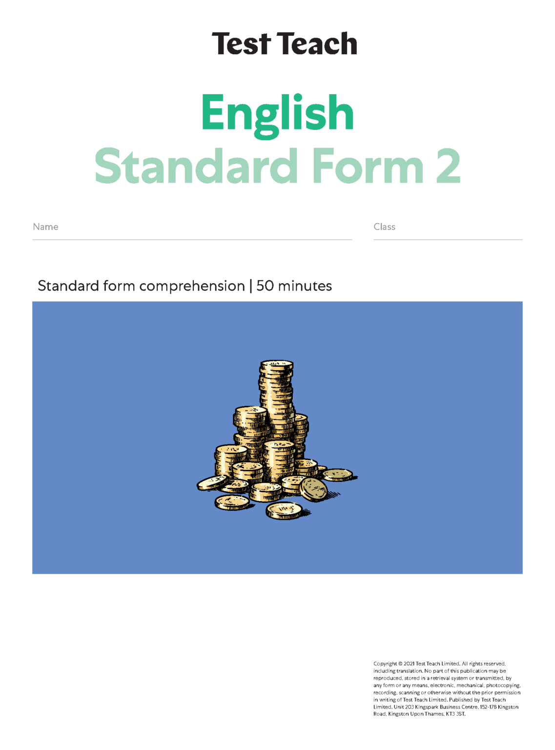 English | Standard Form 2 - Test Teach