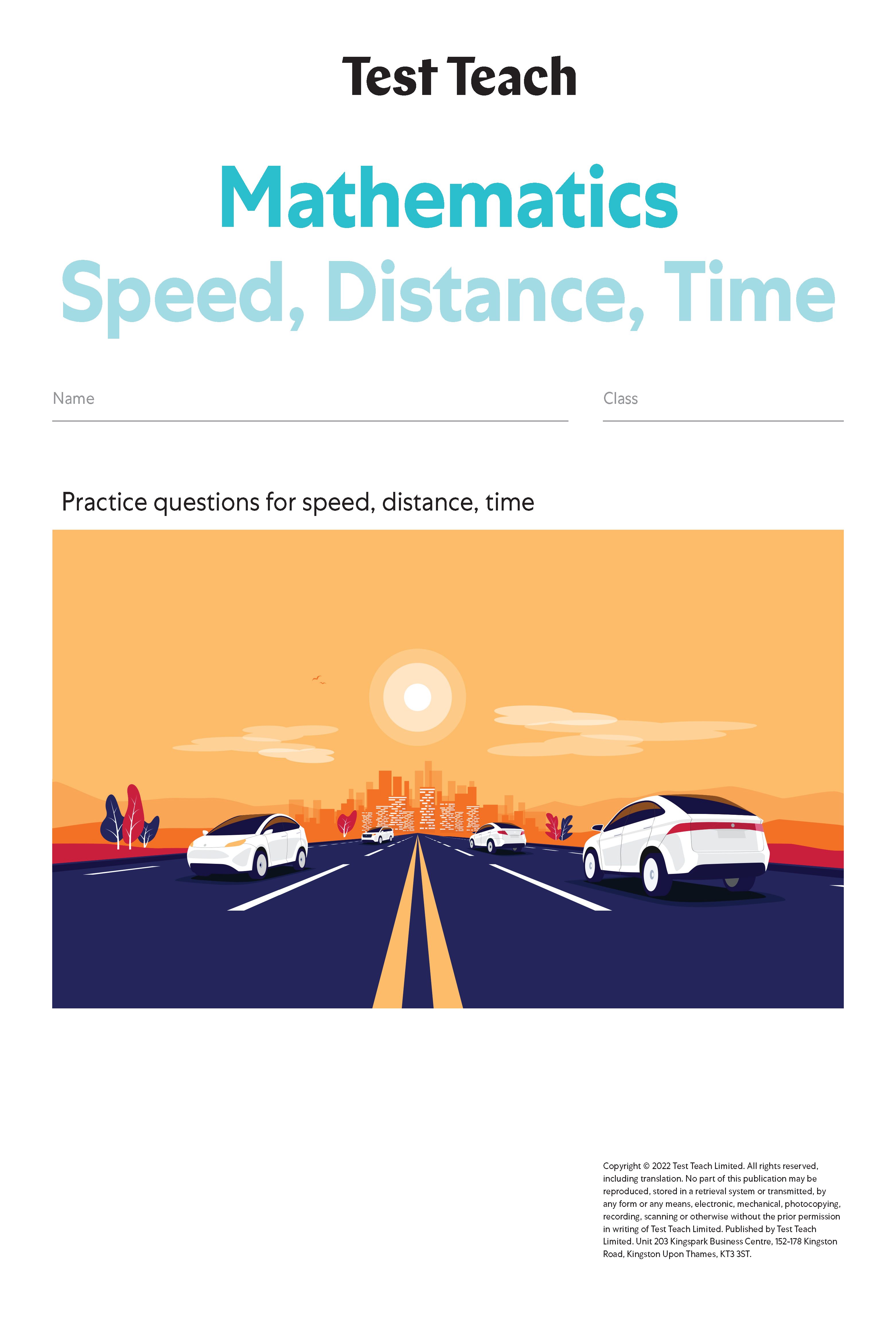 Mathematics | Speed Distance Time | Practice - Test Teach