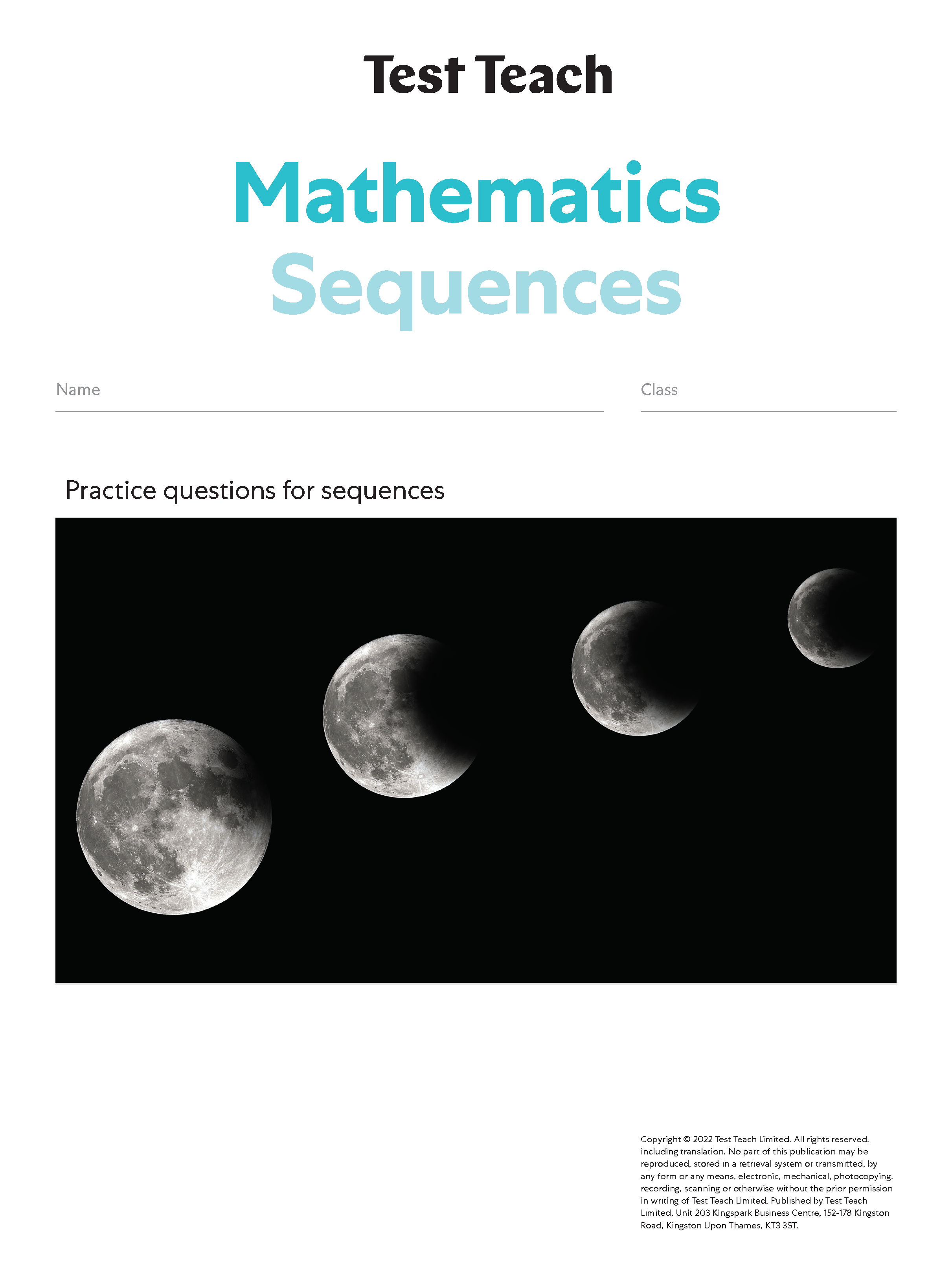 Mathematics | Sequences | Practice - Test Teach