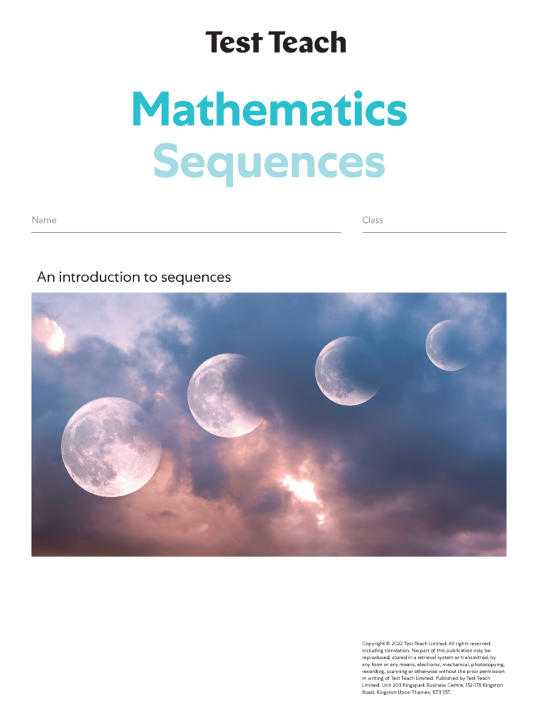 Mathematics | Sequences | Introduction - Test Teach