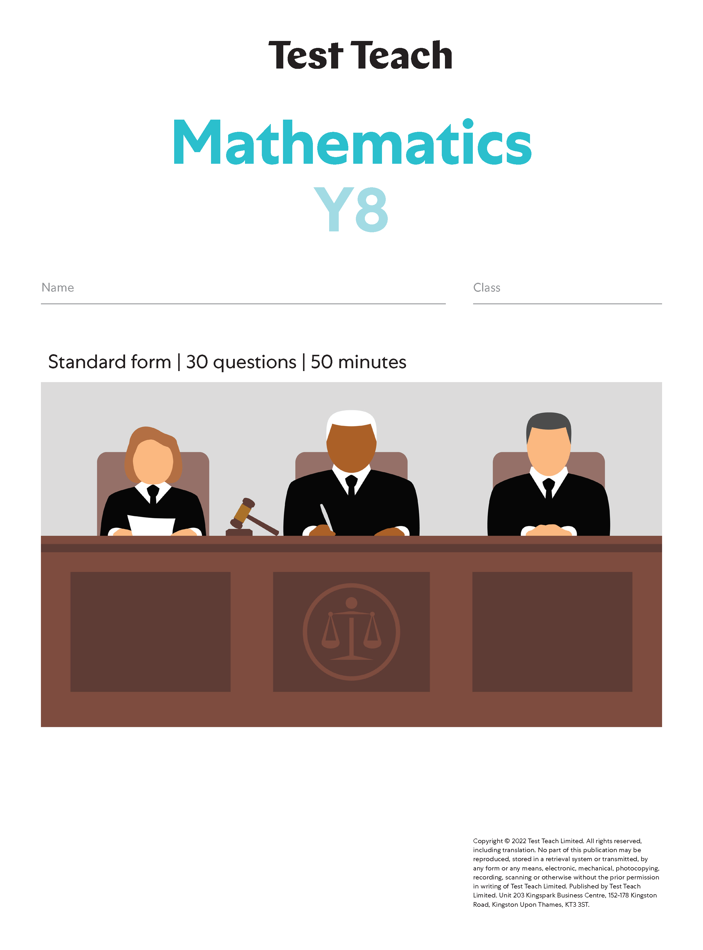 Mathematics | Y8 - Test Teach