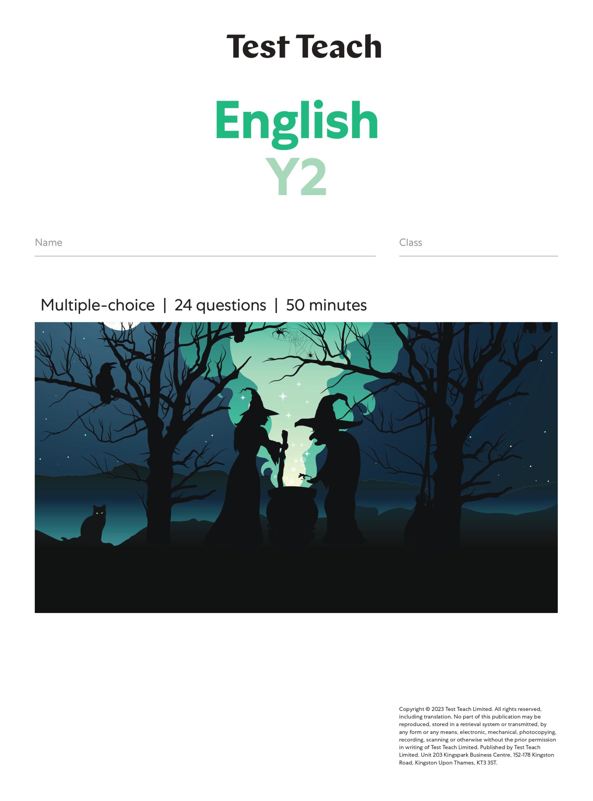 English | Y2 - Test Teach