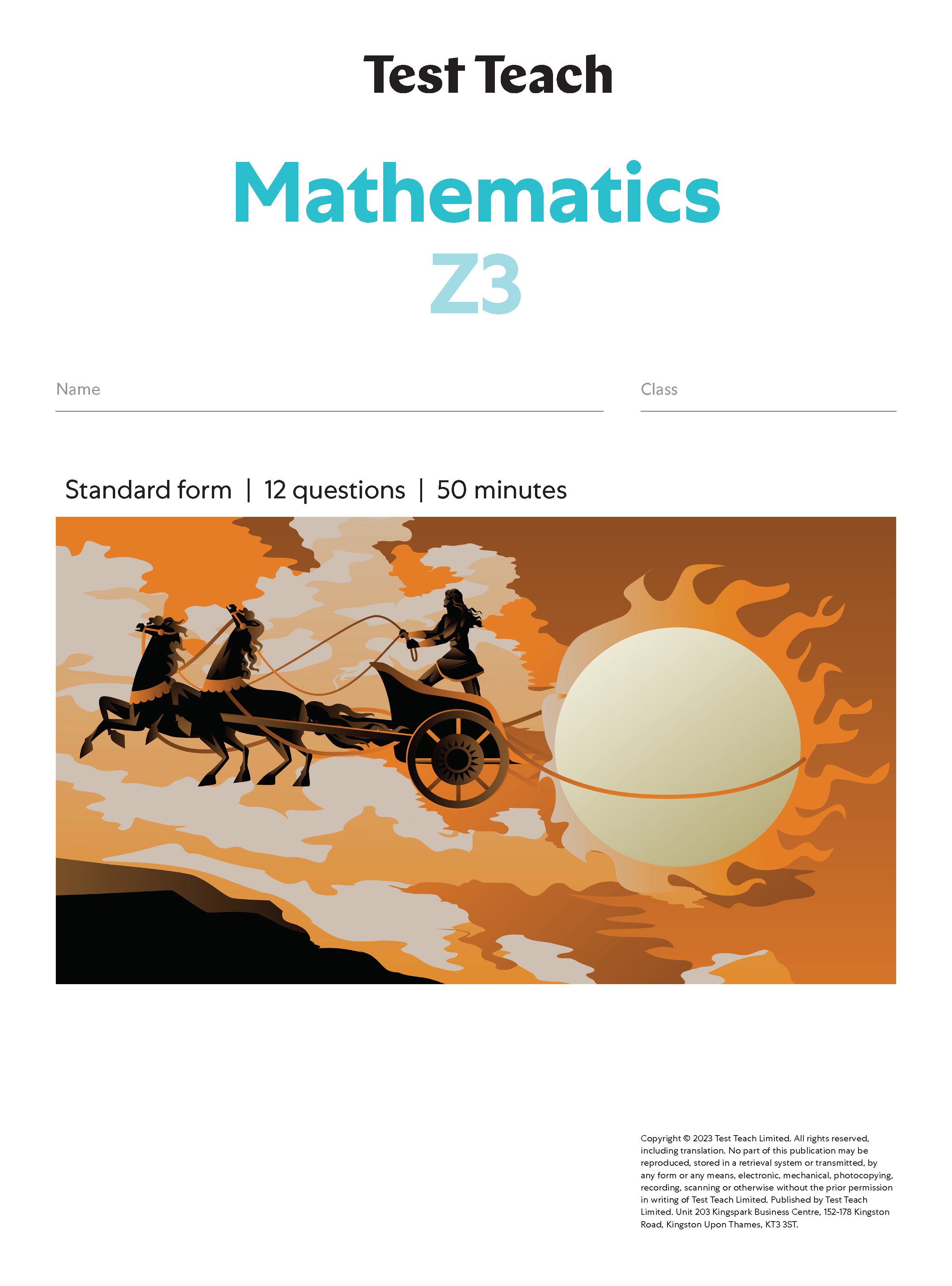 Mathematics | Z3 - Test Teach