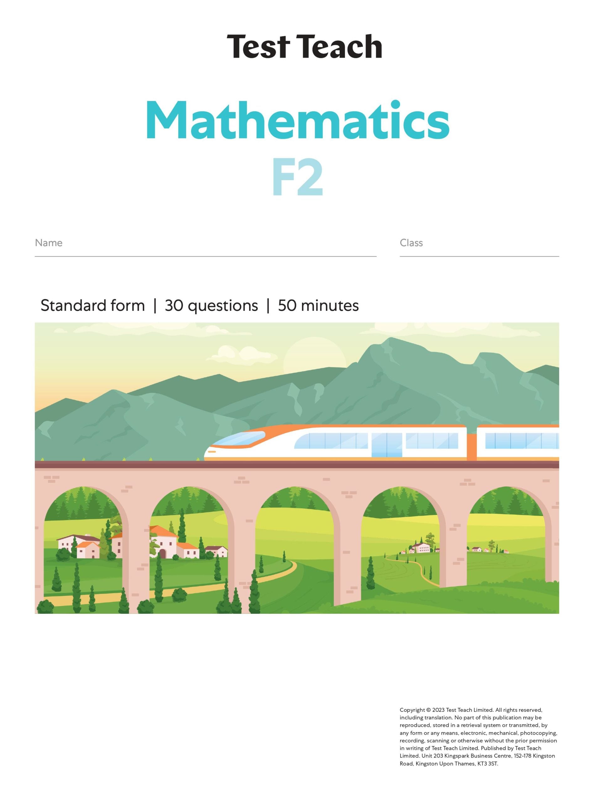 Mathematics | F2 - Test Teach