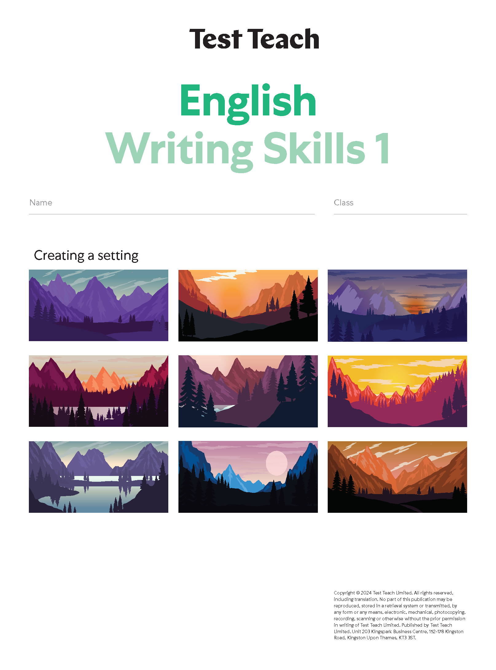 English | Writing Skills 1 - Test Teach