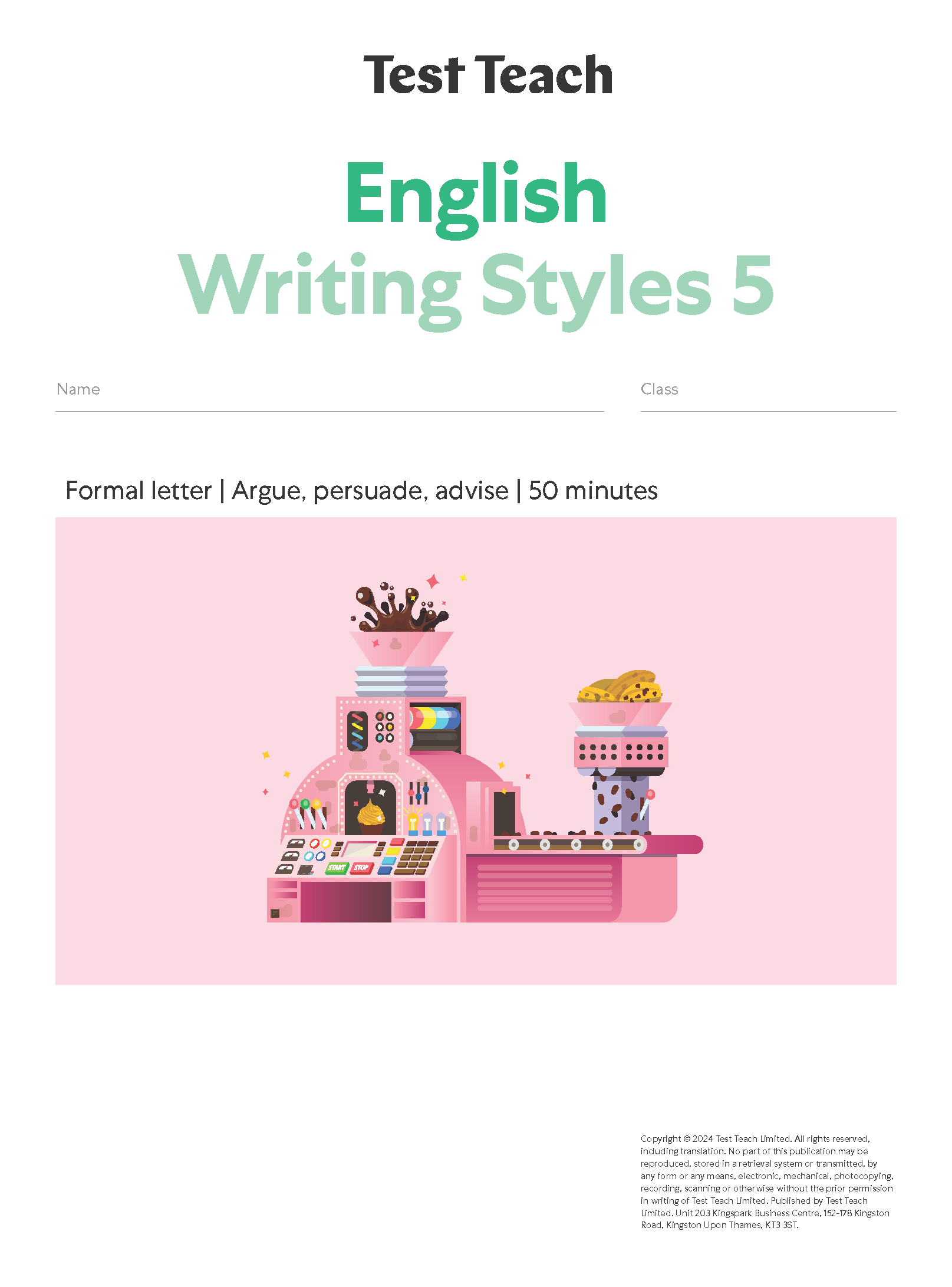 English | Writing Styles 5 - Test Teach