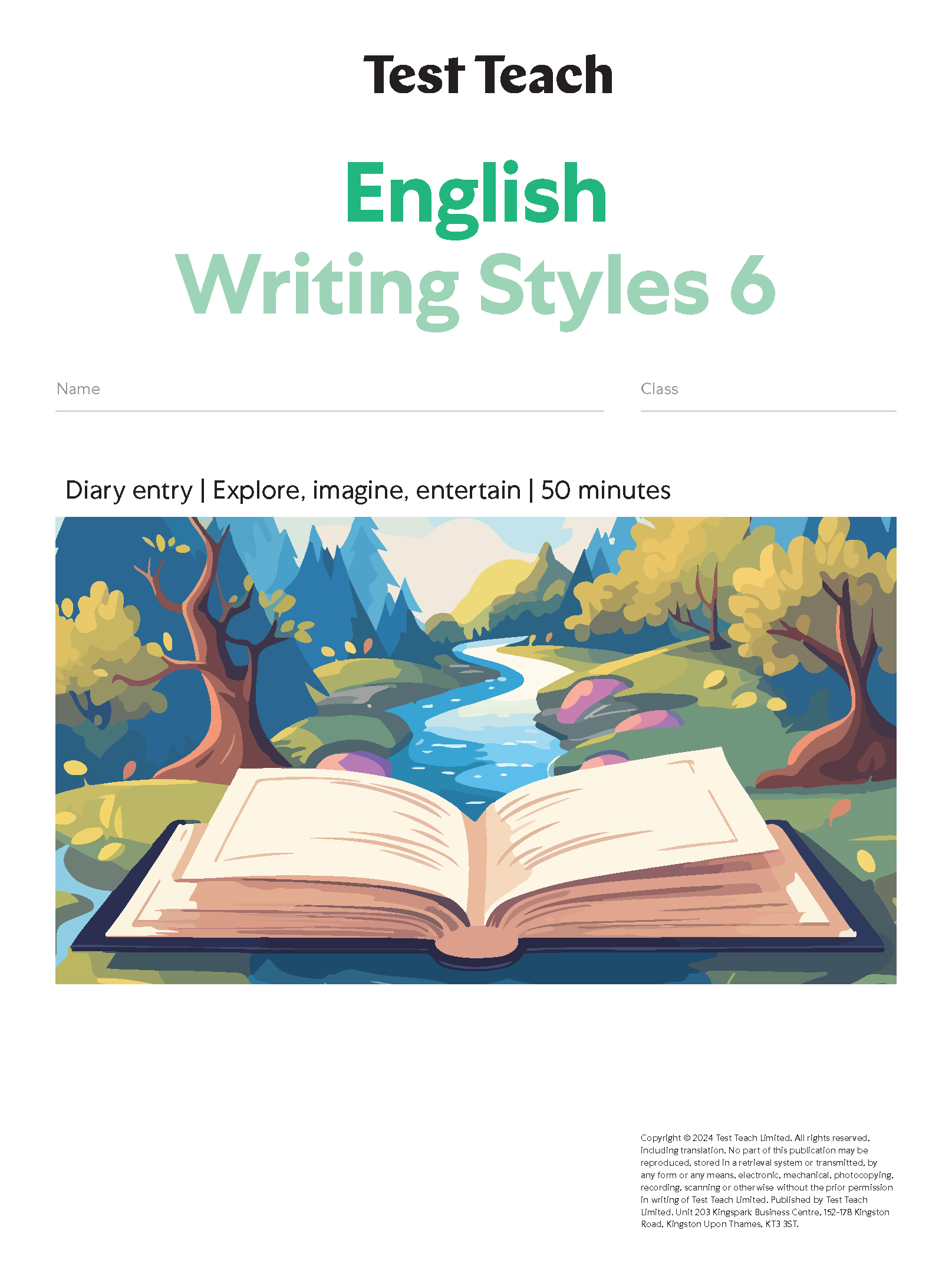 English | Writing Styles 6 - Test Teach