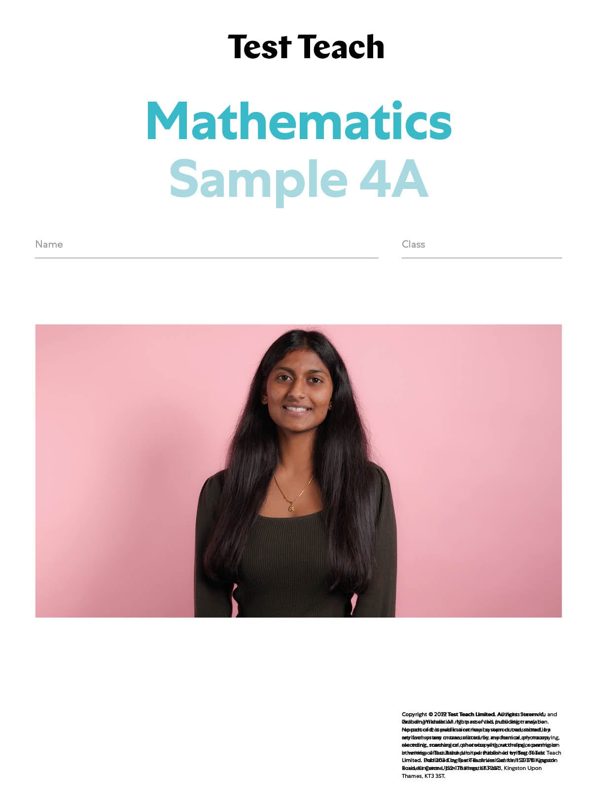 Mathematics | Sample 4A - Test Teach