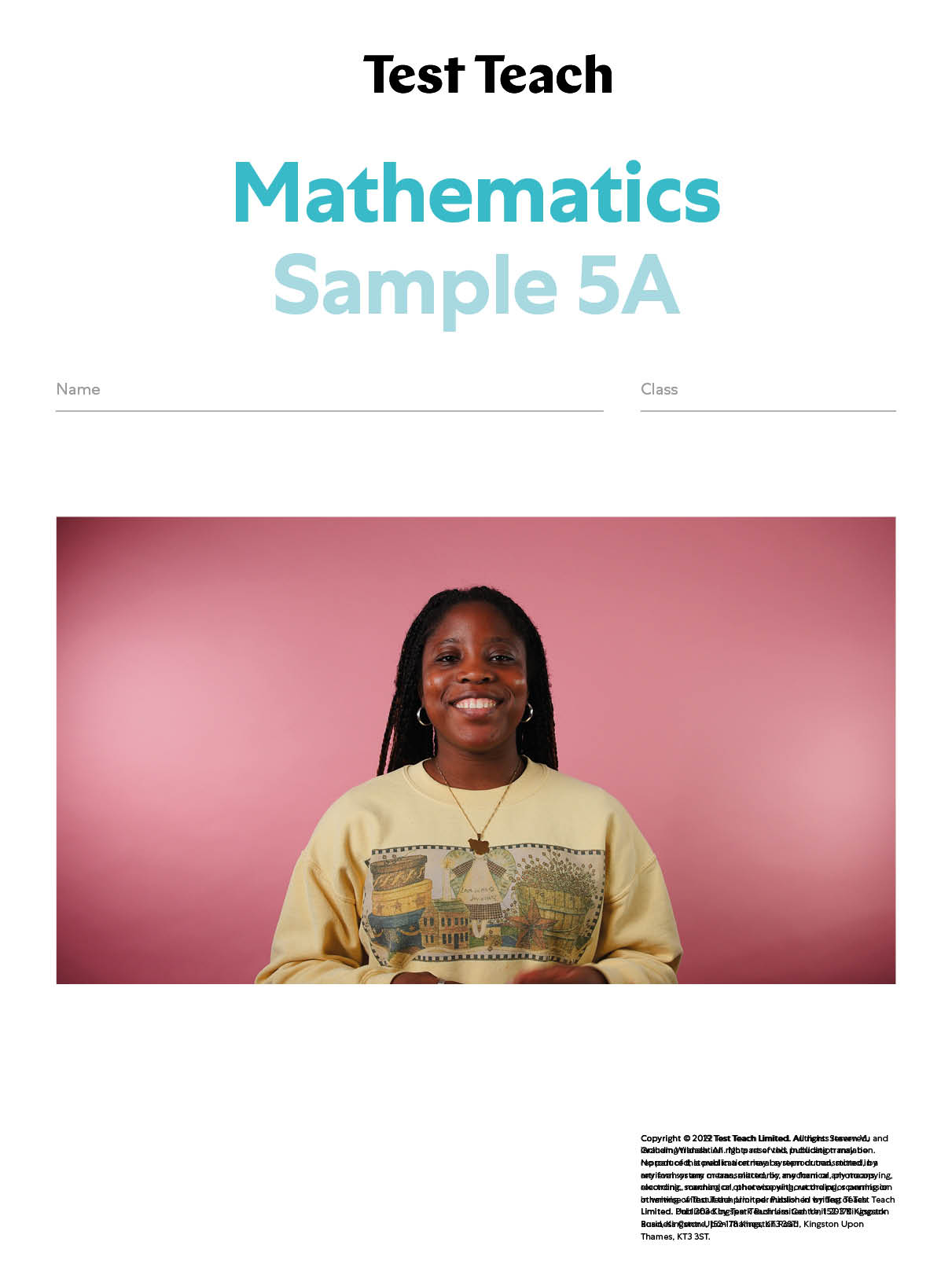 Mathematics | Sample 5A - Test Teach