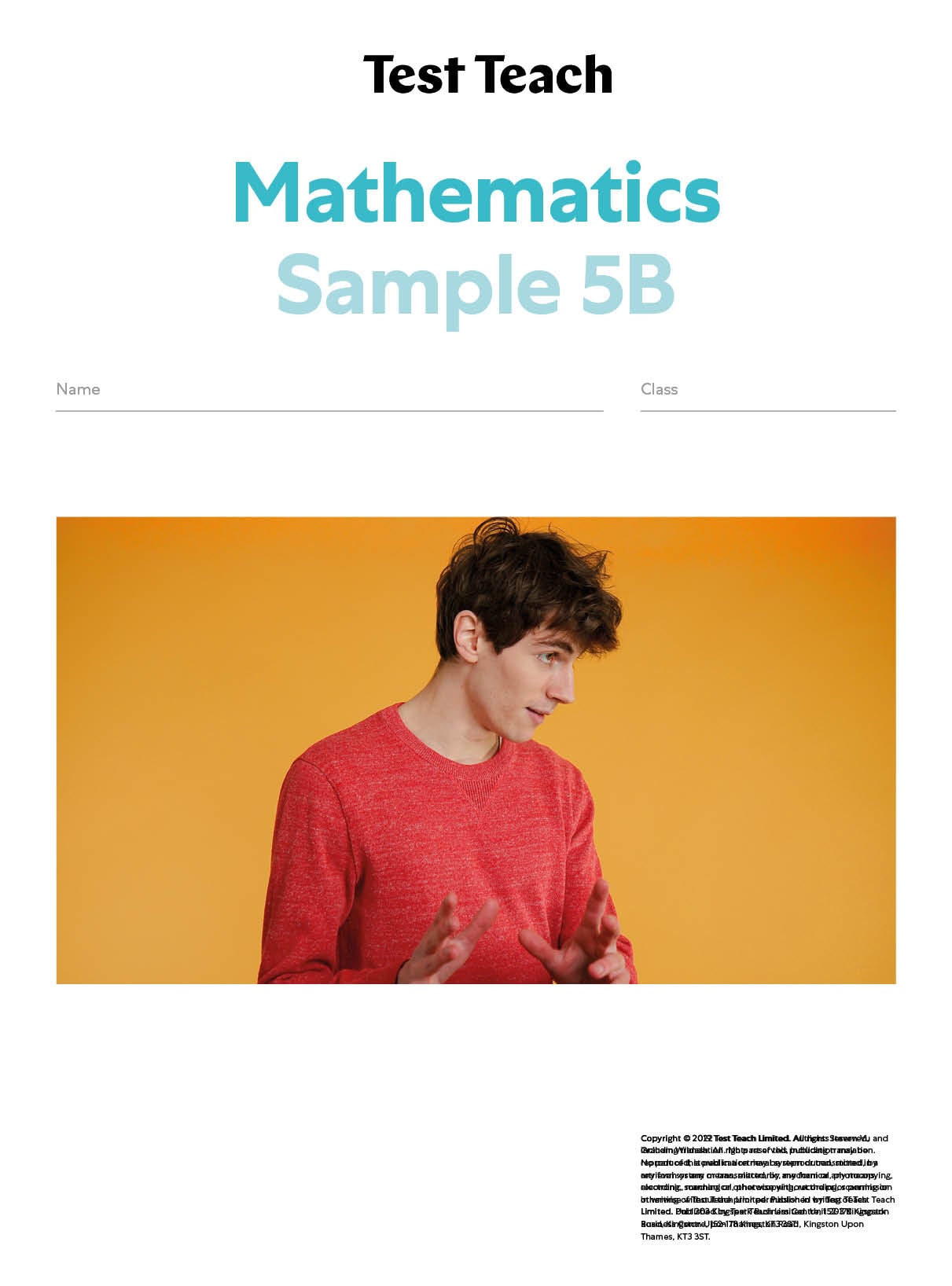 Mathematics | Sample 5B - Test Teach
