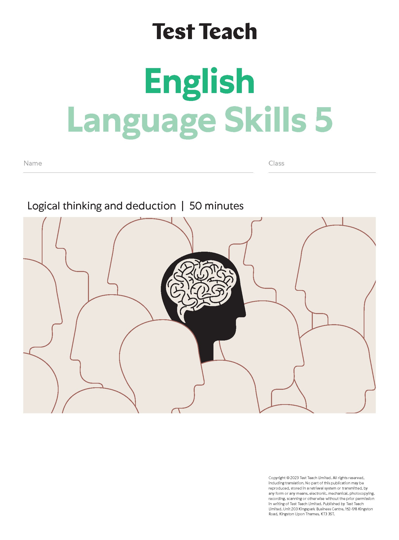 English | Language Skills 5 - Test Teach