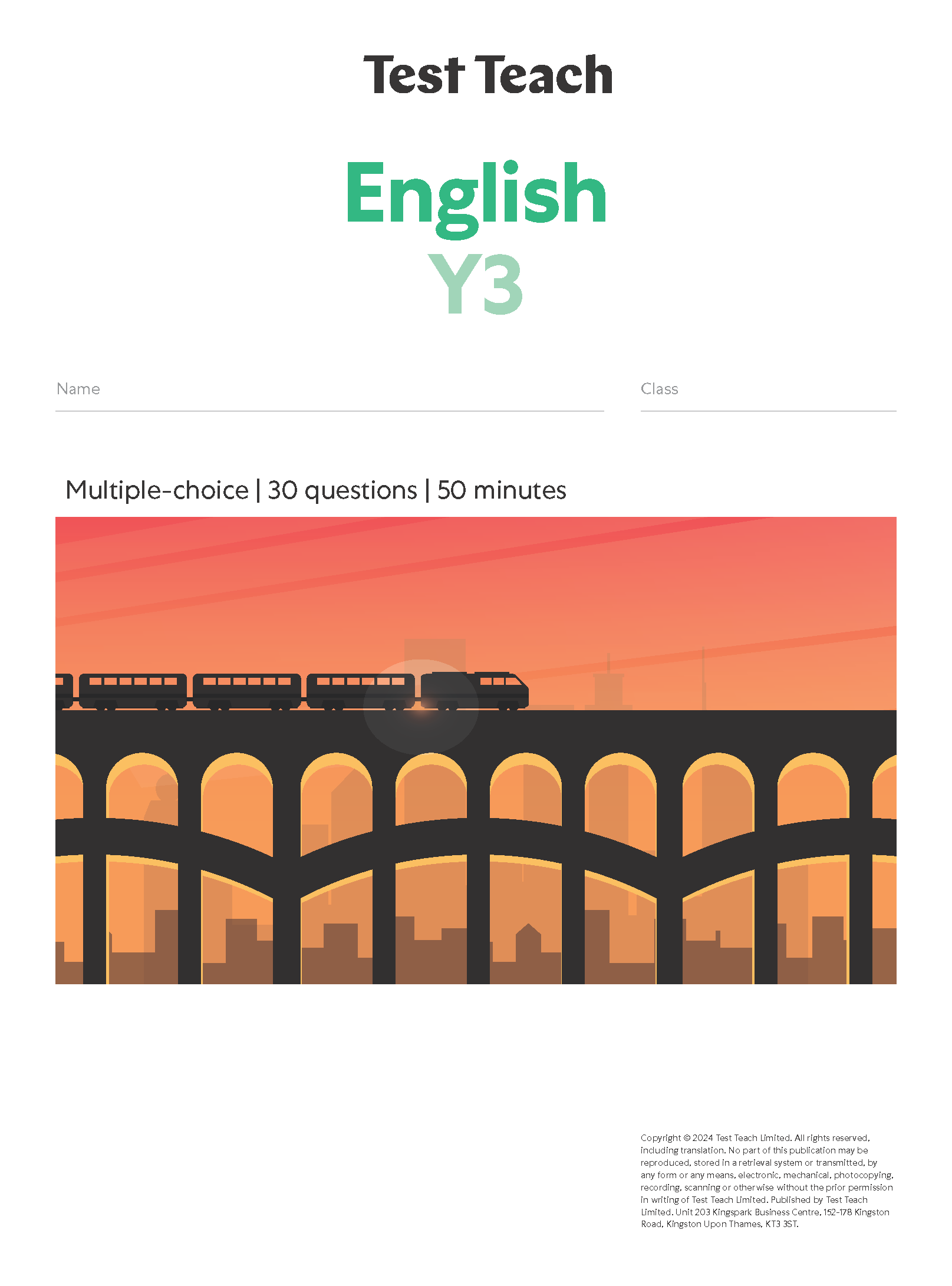 English | Y3 - Test Teach