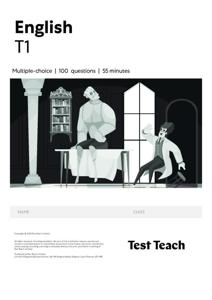 English | T1 - Test Teach