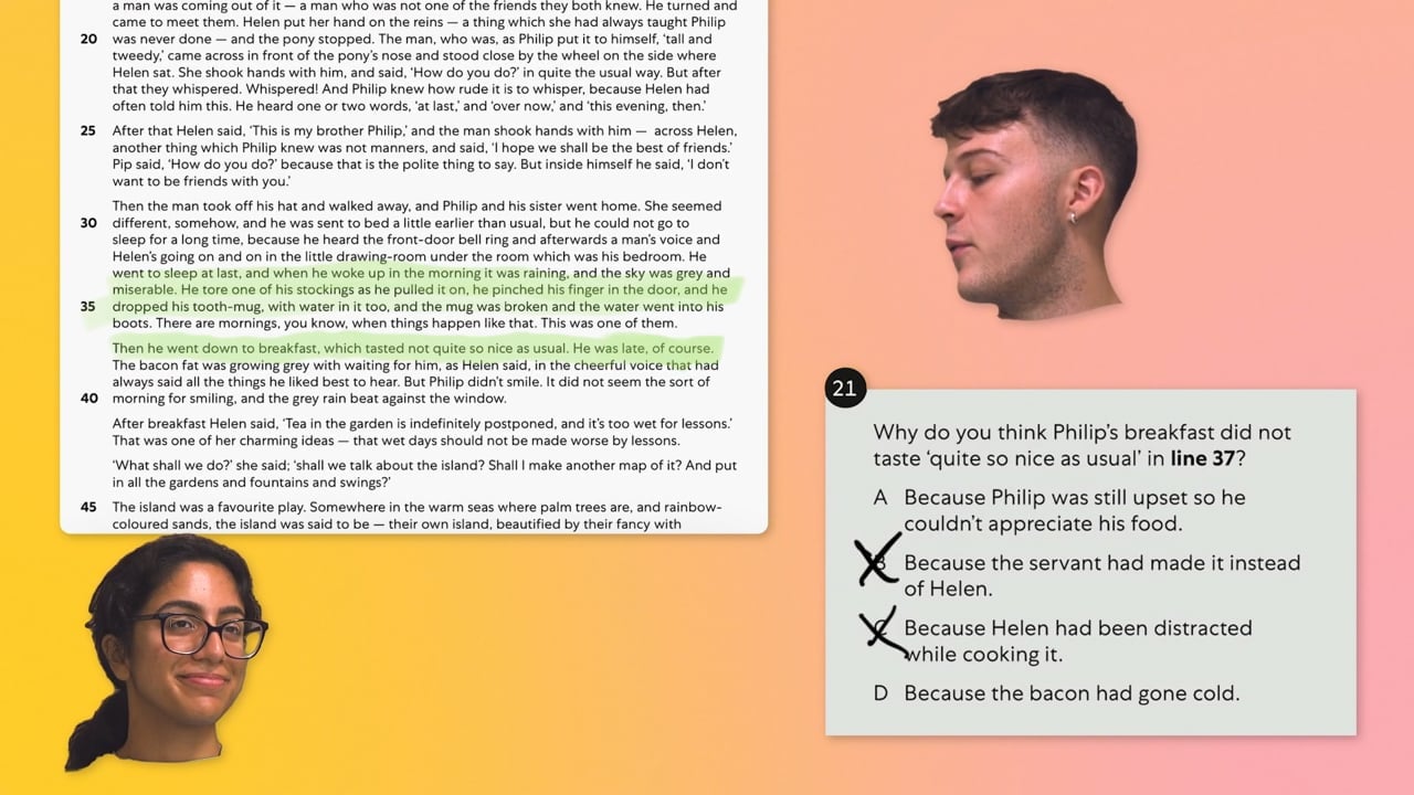 Inference and context clues - Test Teach