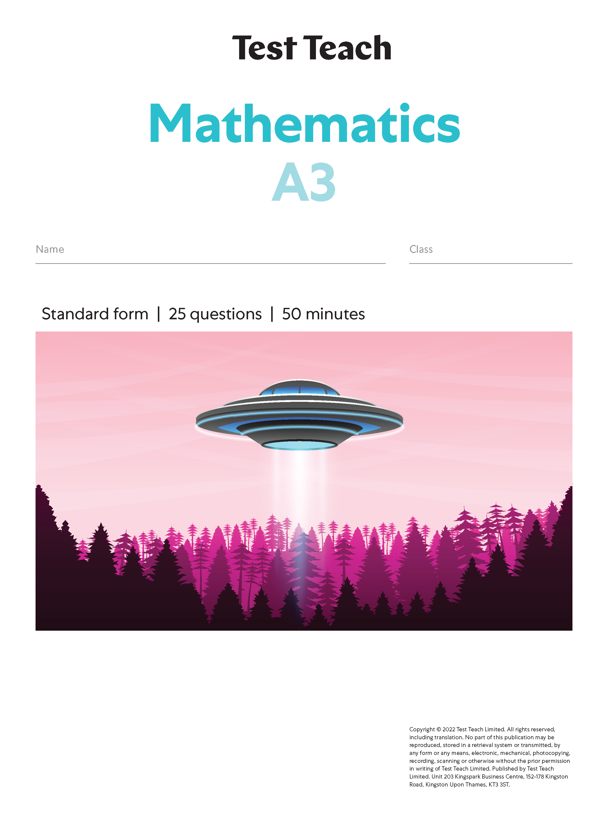 Mathematics | A3 - Test Teach