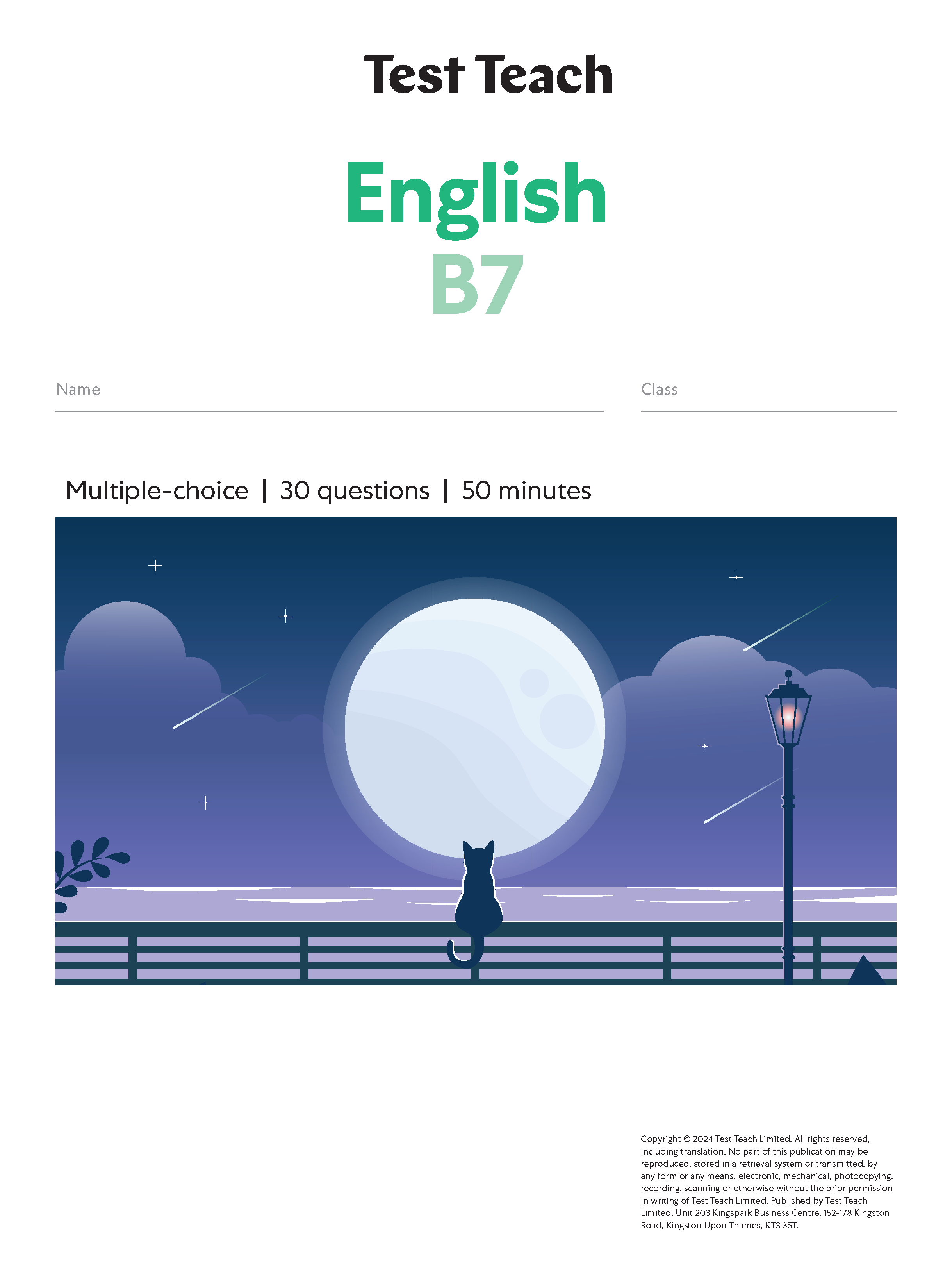 English | B7 - Test Teach